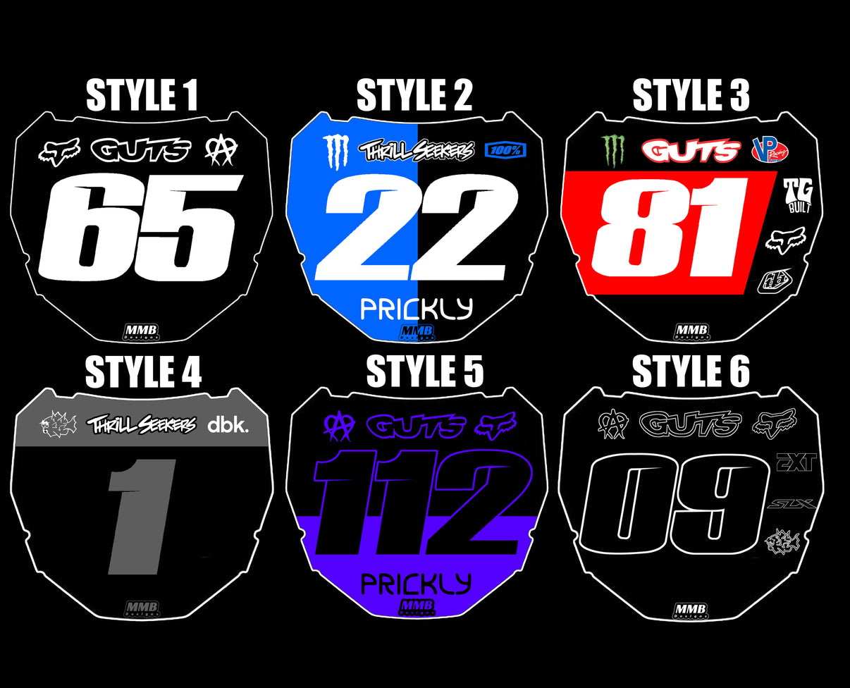 Custom E-Bike Plate Decal – MMBdesigns